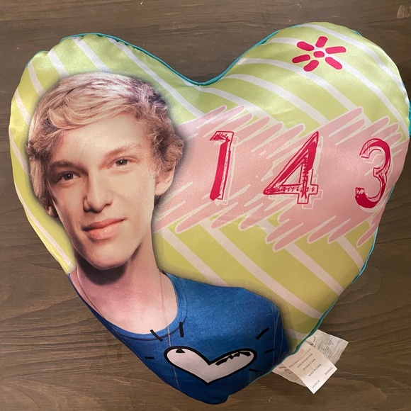 Accents | Cody Simpson 143 Heart Pillow | Poshmark